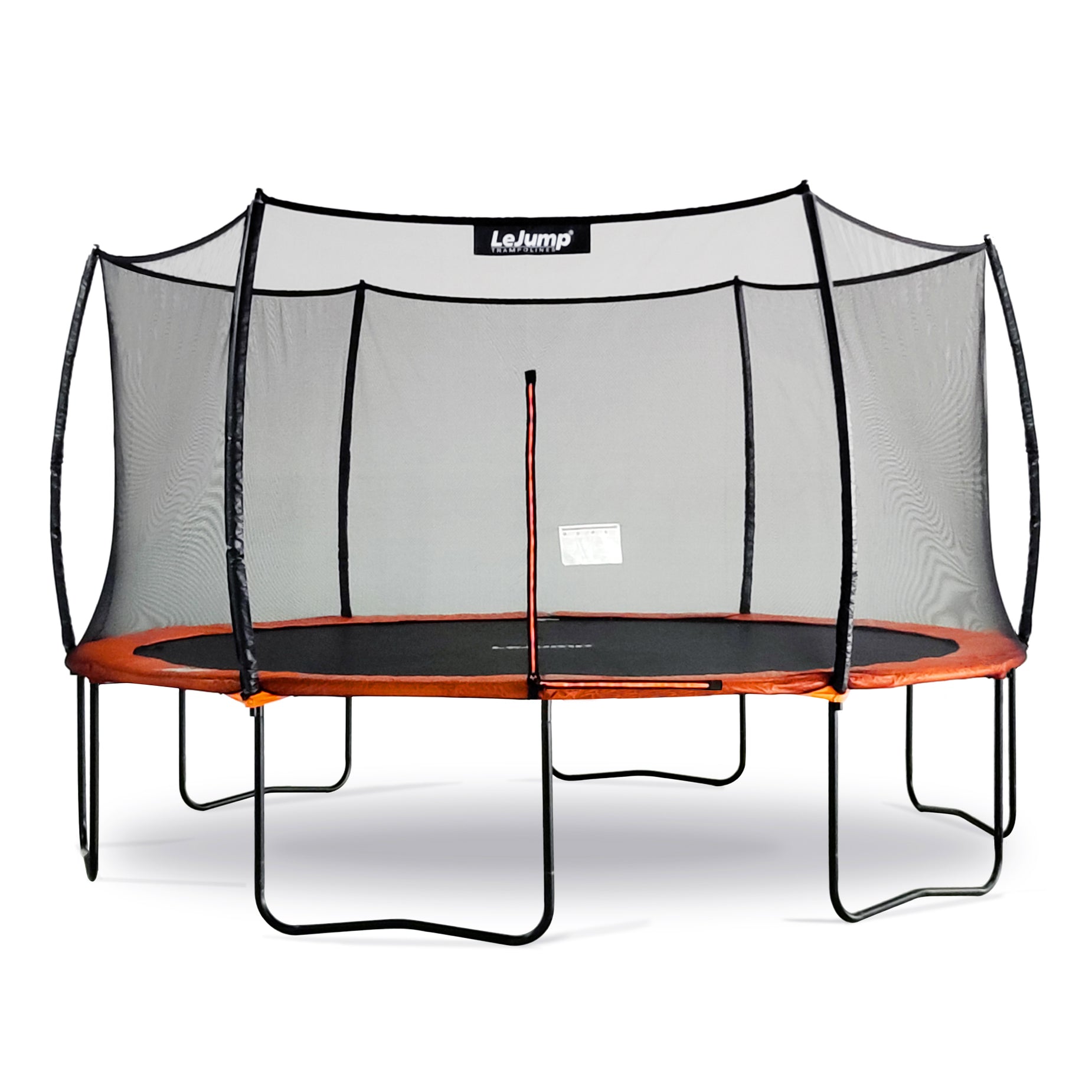 LeJump Pumpkin Trampoline 12 ft with Net - Safest Trampoline – LEJUMP